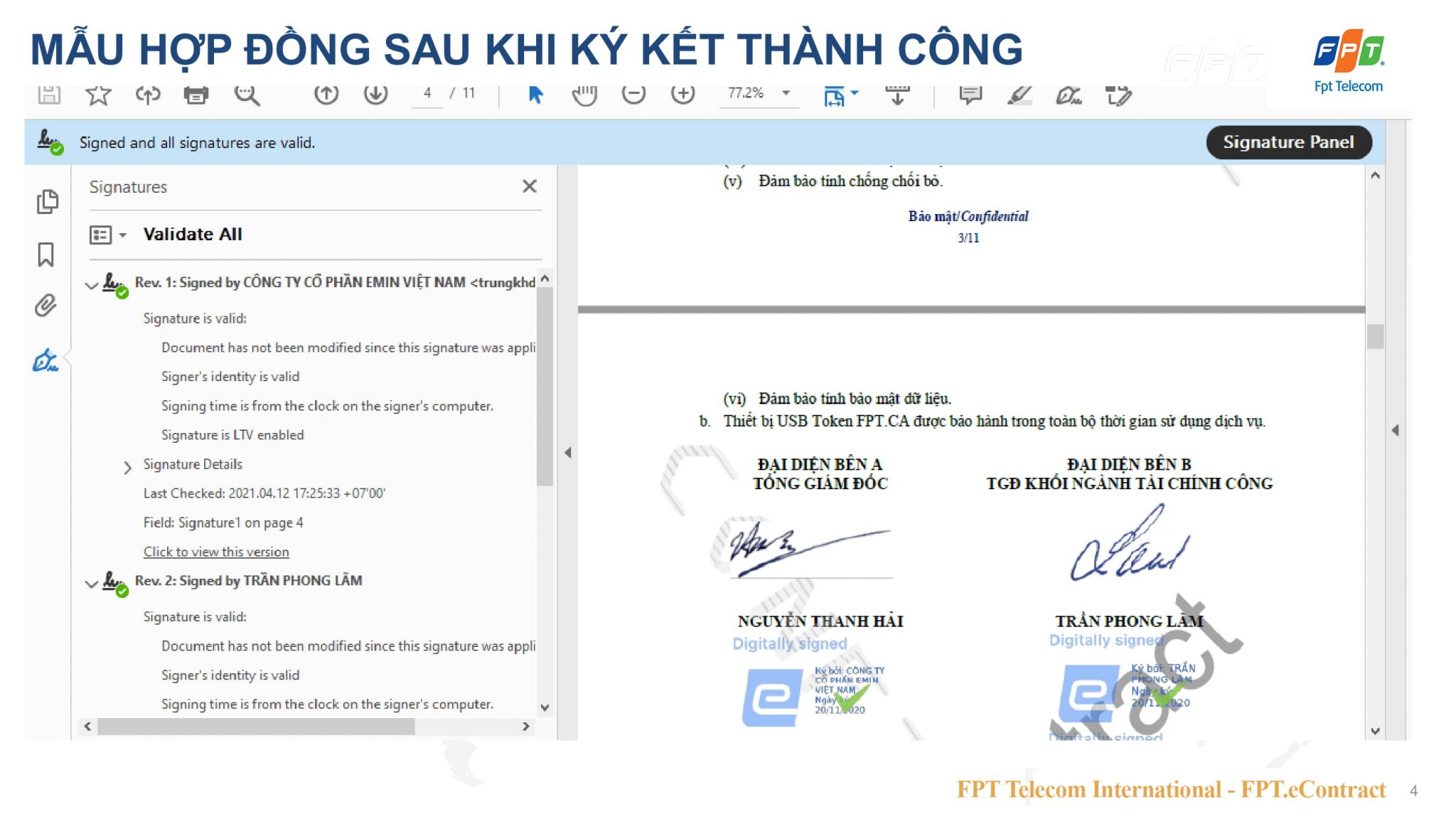 Hợp Đồng Điện Tử FPT EContract là gì? - FPT Telecom